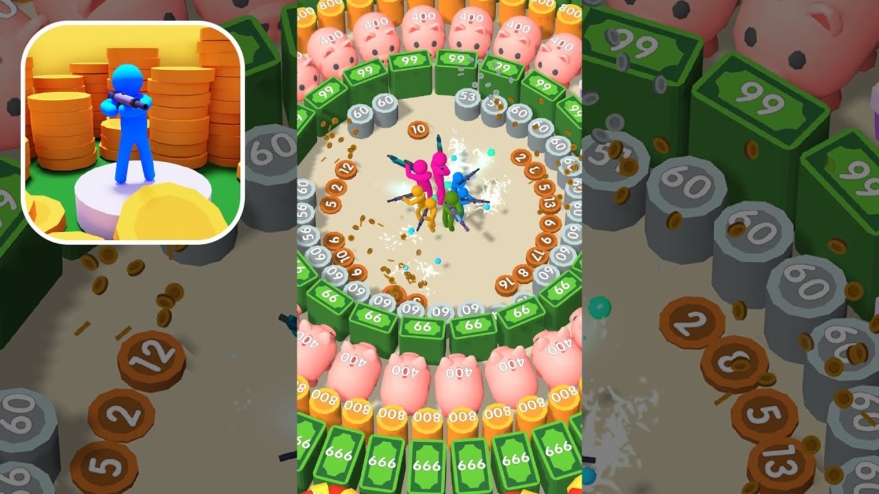 Coin Shooter - Gameplay Walkthrough - YouTube