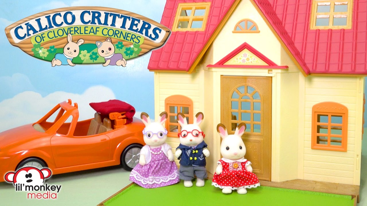 Calico Critters! Cozy Cottage, Convertible Car and Special Edition ...