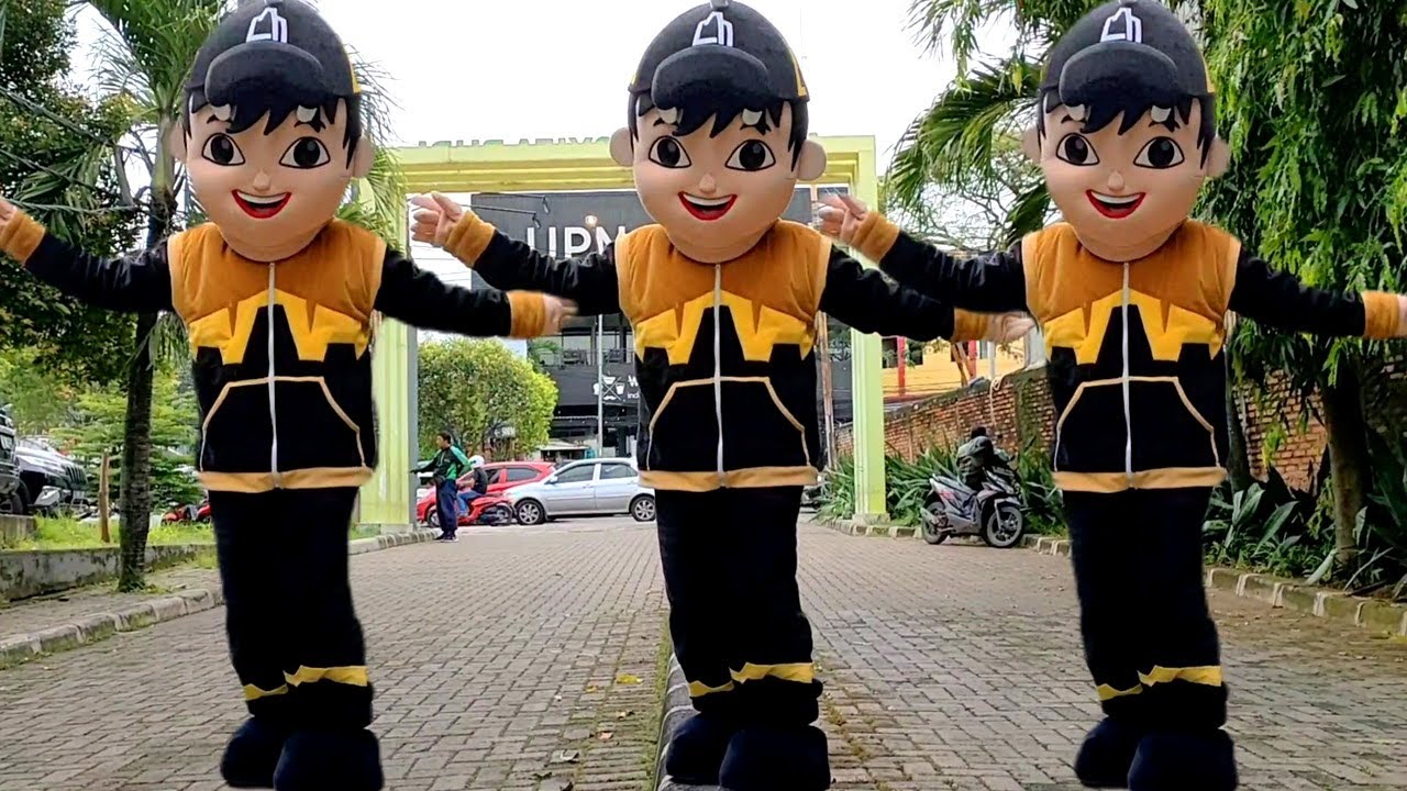 Mascot BoboiBoy Badut Joget Badut TikTok Badut Lucu Dance Mashup Tik ...