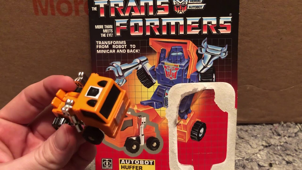 G1 Transformers “Huffer” (1984) - YouTube