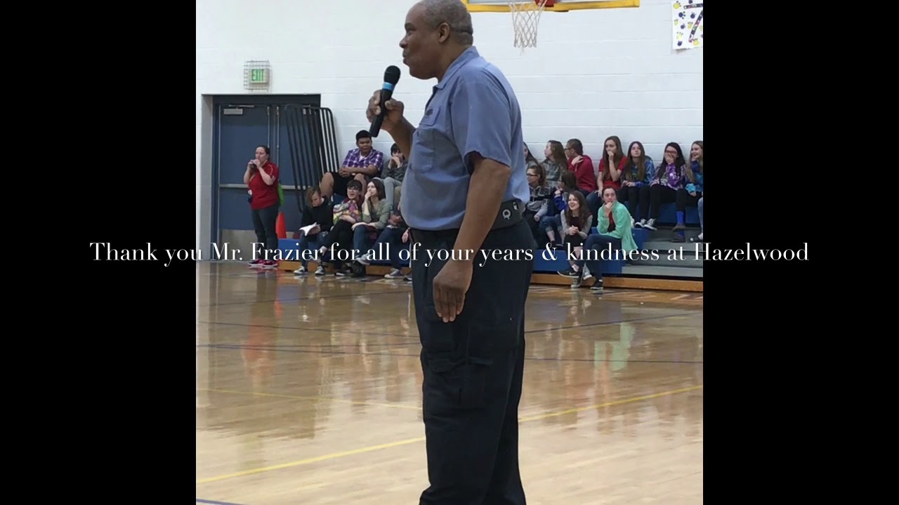 Mr. Frazier Says Goodbye - YouTube