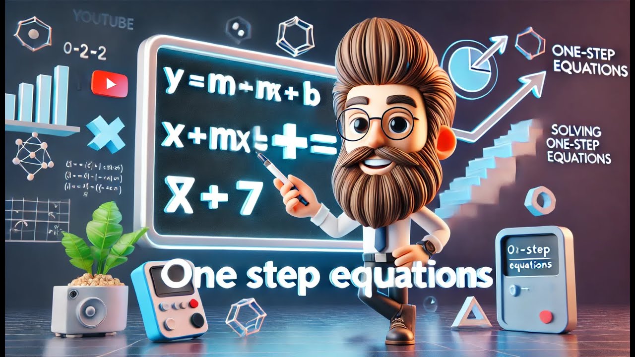 Solve One Step Equations | Add & Subtract | EASY Tutorial (Level 1) - YouTube