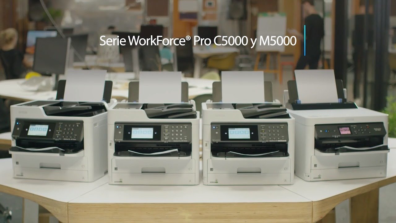 Impresoras Epson Serie WorkForce Pro 5000 - YouTube