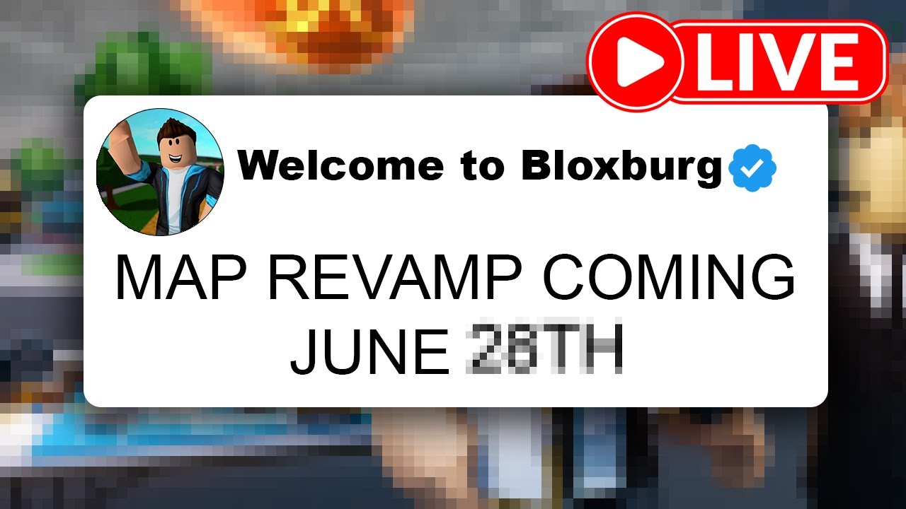 BLOXBURG MAP REVAMP CONFIRMED! LIVE REACTION - YouTube