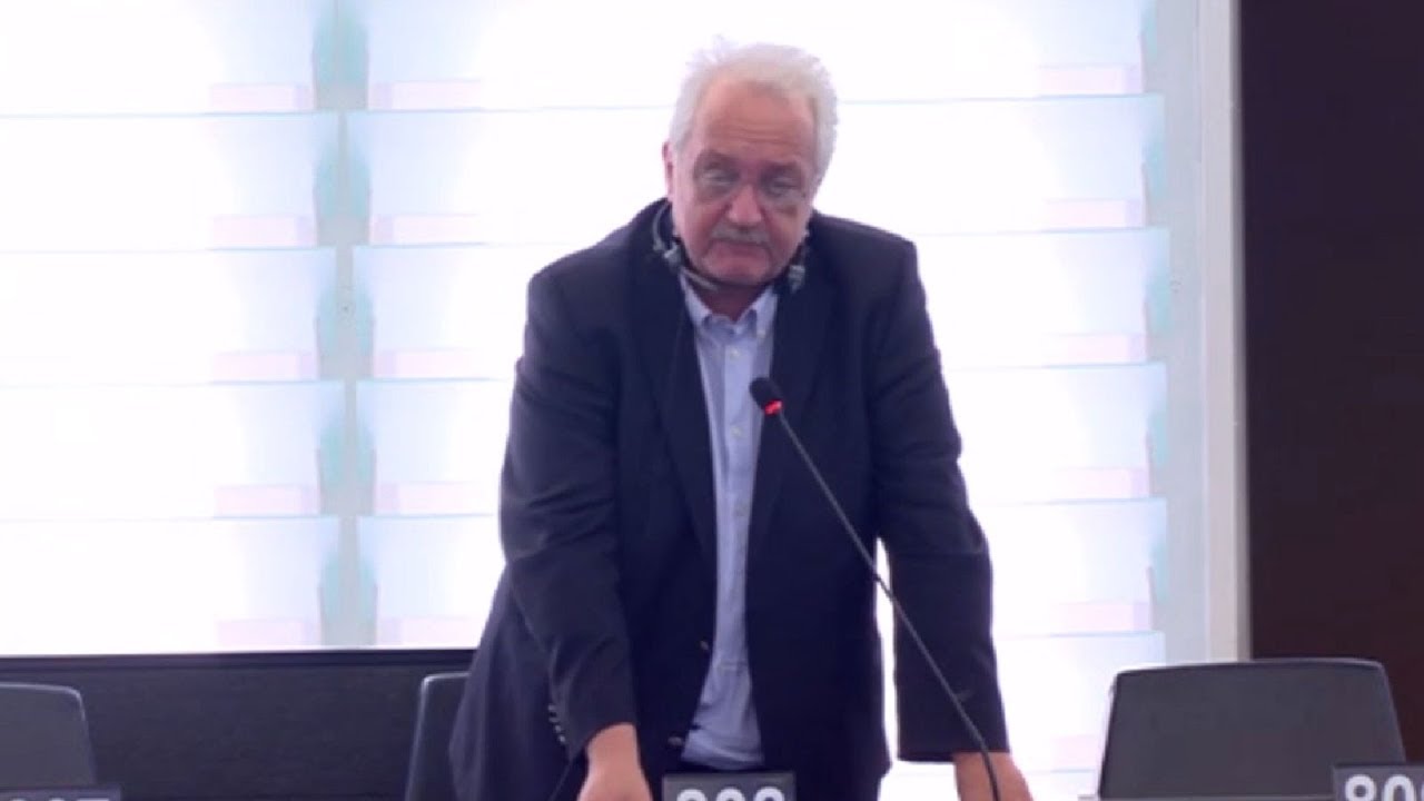 ΤΟΠΟΘΕΤΗΣΗ ΤΟΥ Σ. ΖΑΡΙΑΝΟΠΟΥΛΟΥ ΣΤΟ ΕΥΡΩΚΟΙΝΟΒΟΥΛΙΟ - YouTube