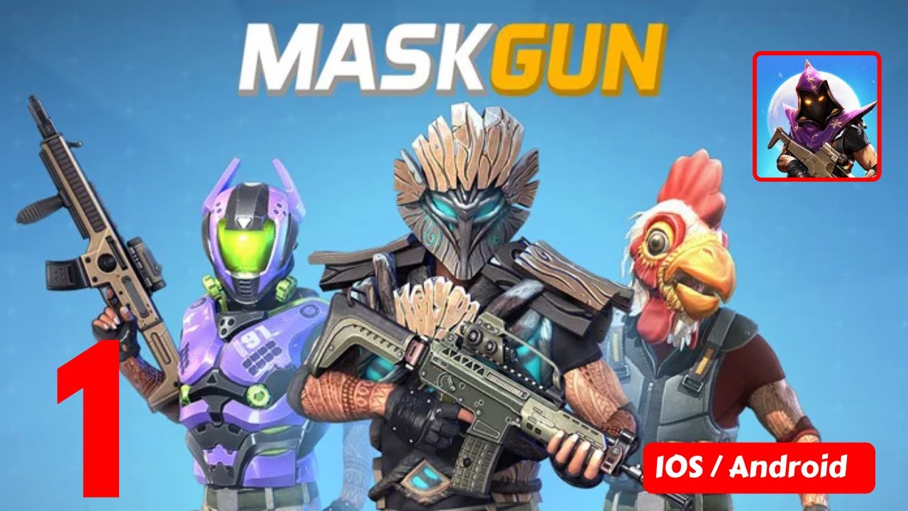 MaskGun Multiplayer FPS – Free Shooting Game – IOS / ANDROID GAMEPLAY ...