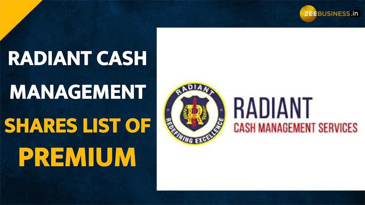 Radiant Cash Management lists at 10% premium over issue price - YouTube
