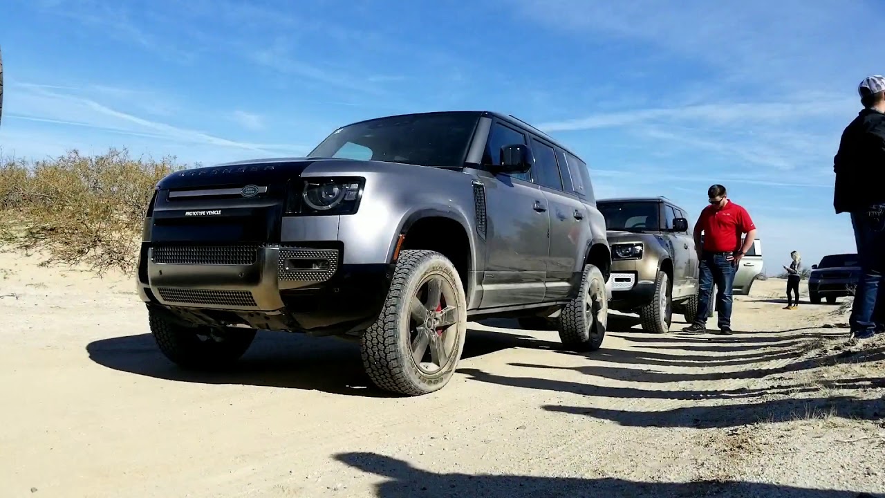2020 LAND ROVER DEFENDER DESERT DRIVE - YouTube