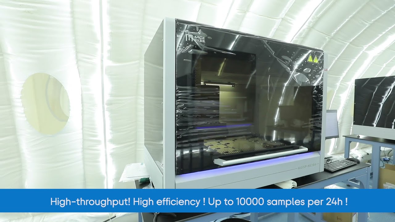 MGISP-NE384 Automated Nucleic Acid Extractor - YouTube