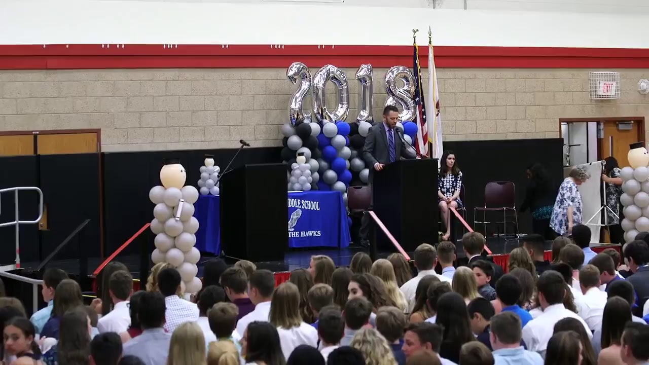 Heineman Middle School 2018 8th Grade Promotion - YouTube