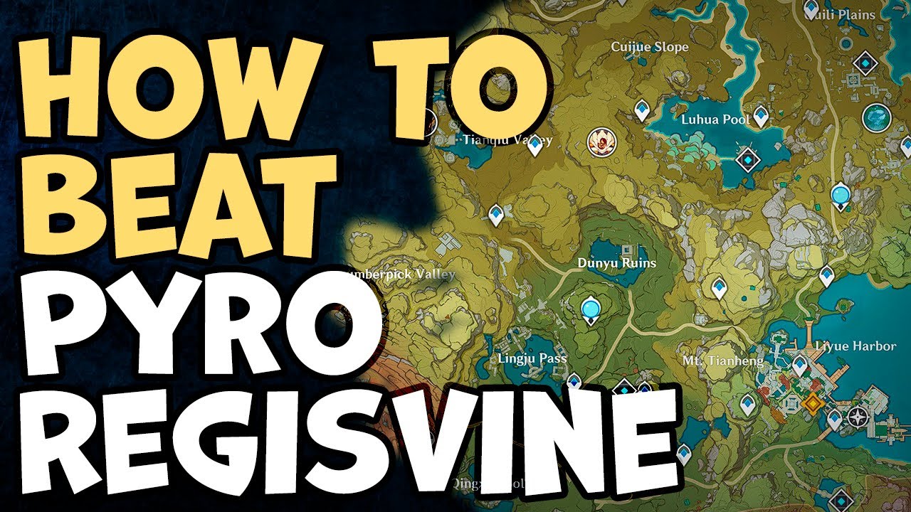 How to Beat Pyro Regisvine Genshin Impact - YouTube