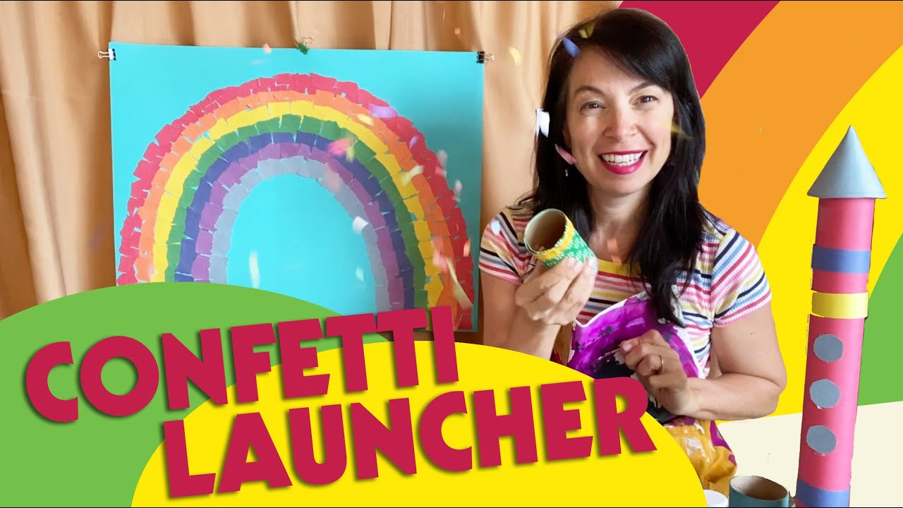 Make a Confetti Launcher! - YouTube