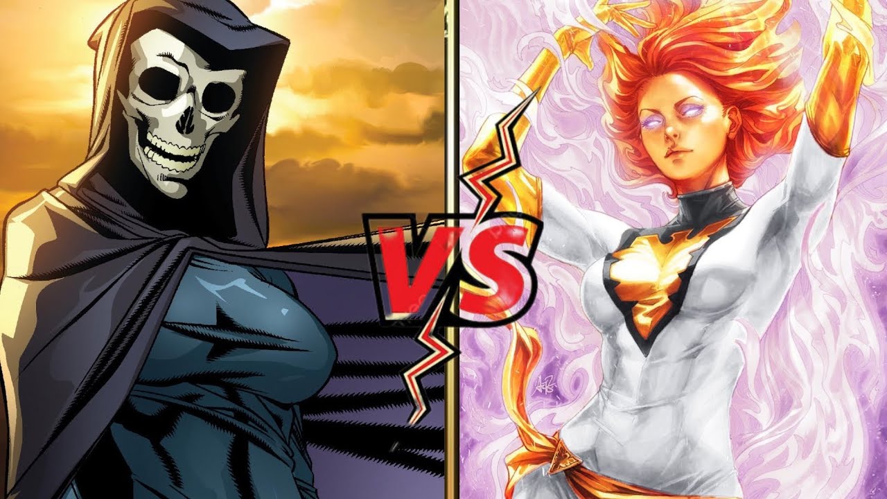 Death Marvel vs White Phoenix of the Crown - YouTube