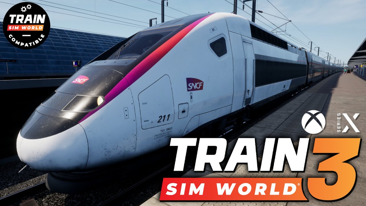 Train Sim World 3 PL | 4K Xbox Series X | #18 | LGV Méditerranée | TGV ...