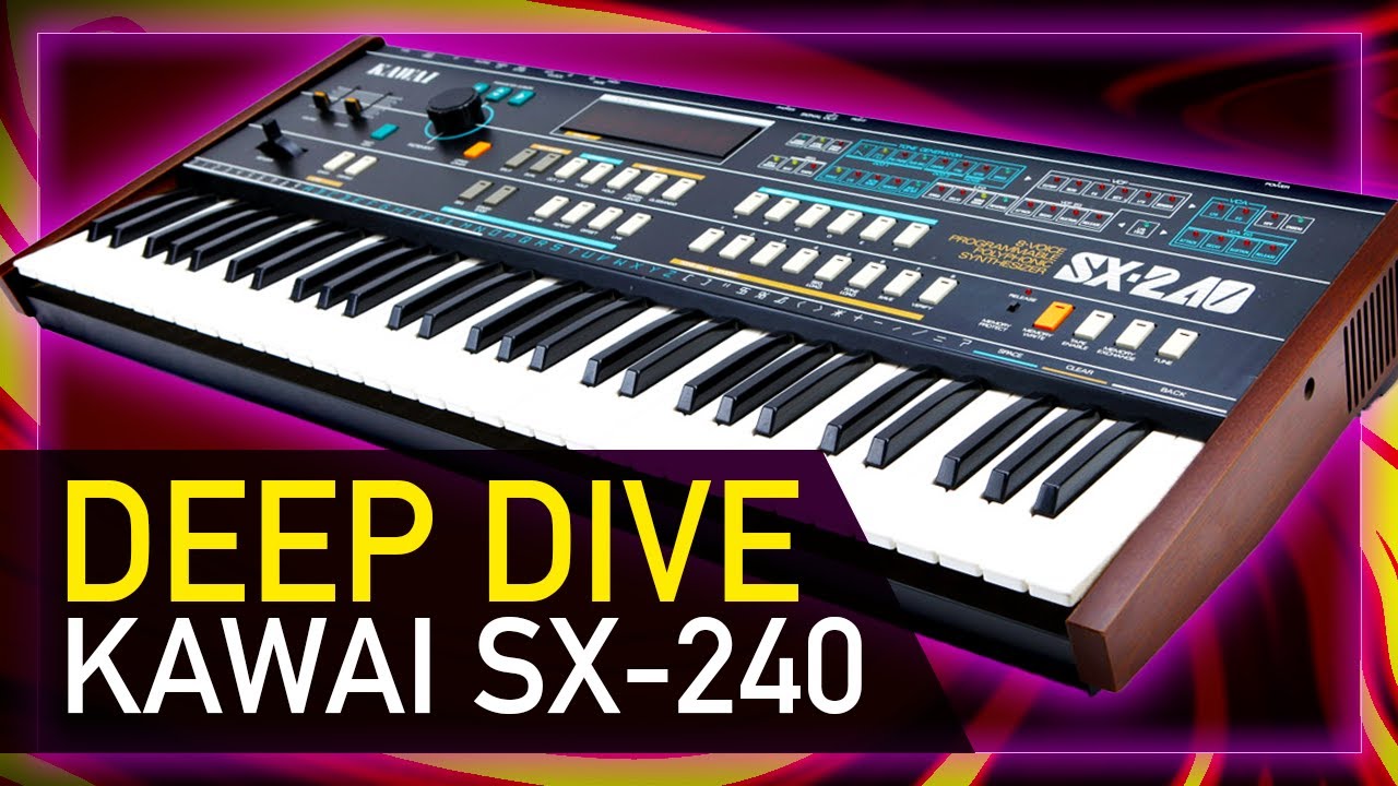 KAWAI SX-240: Live Deep Dive into this RARE Analog Synthesizer! - YouTube