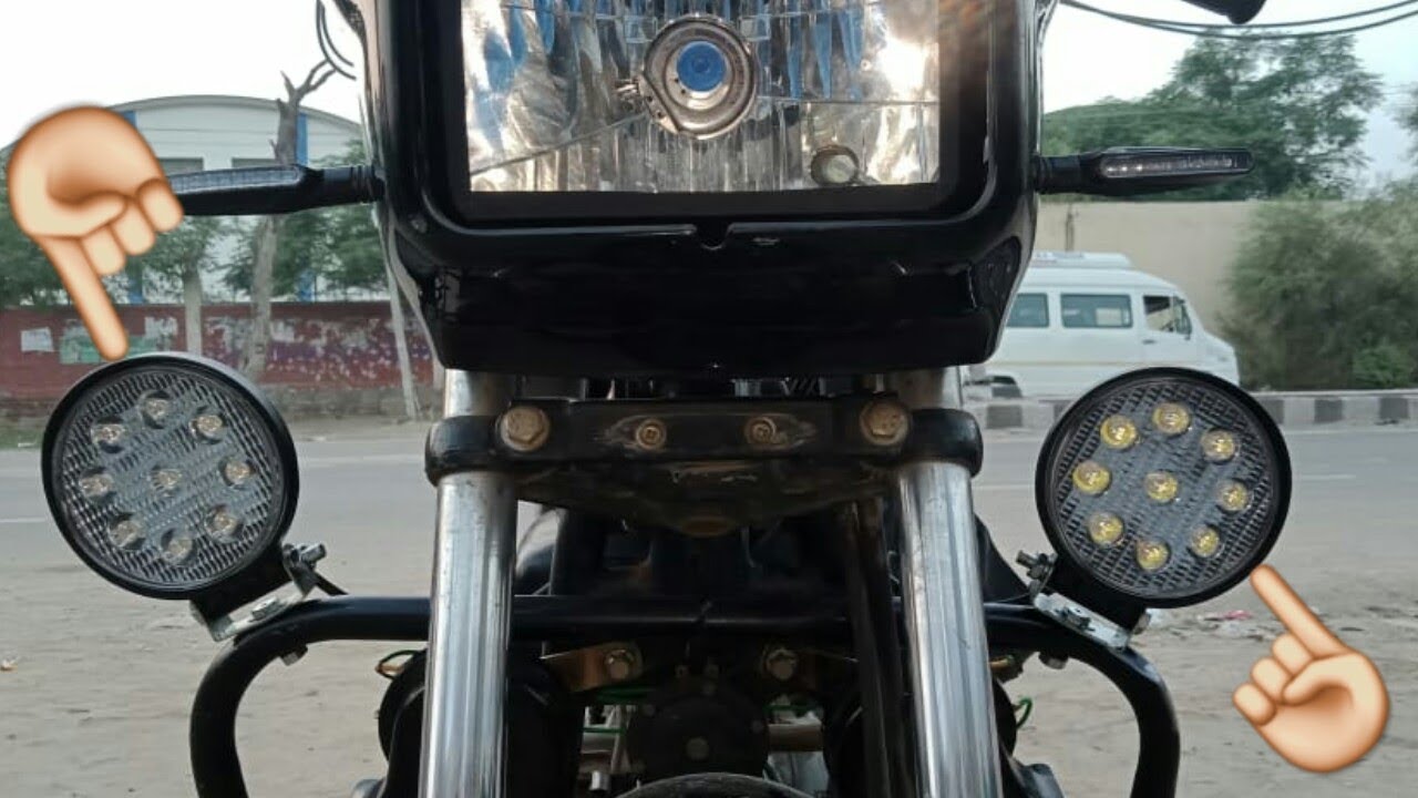 Best LED Fog Light install in Splendor || Only 600 Rupe's || पैसा वसूल ...