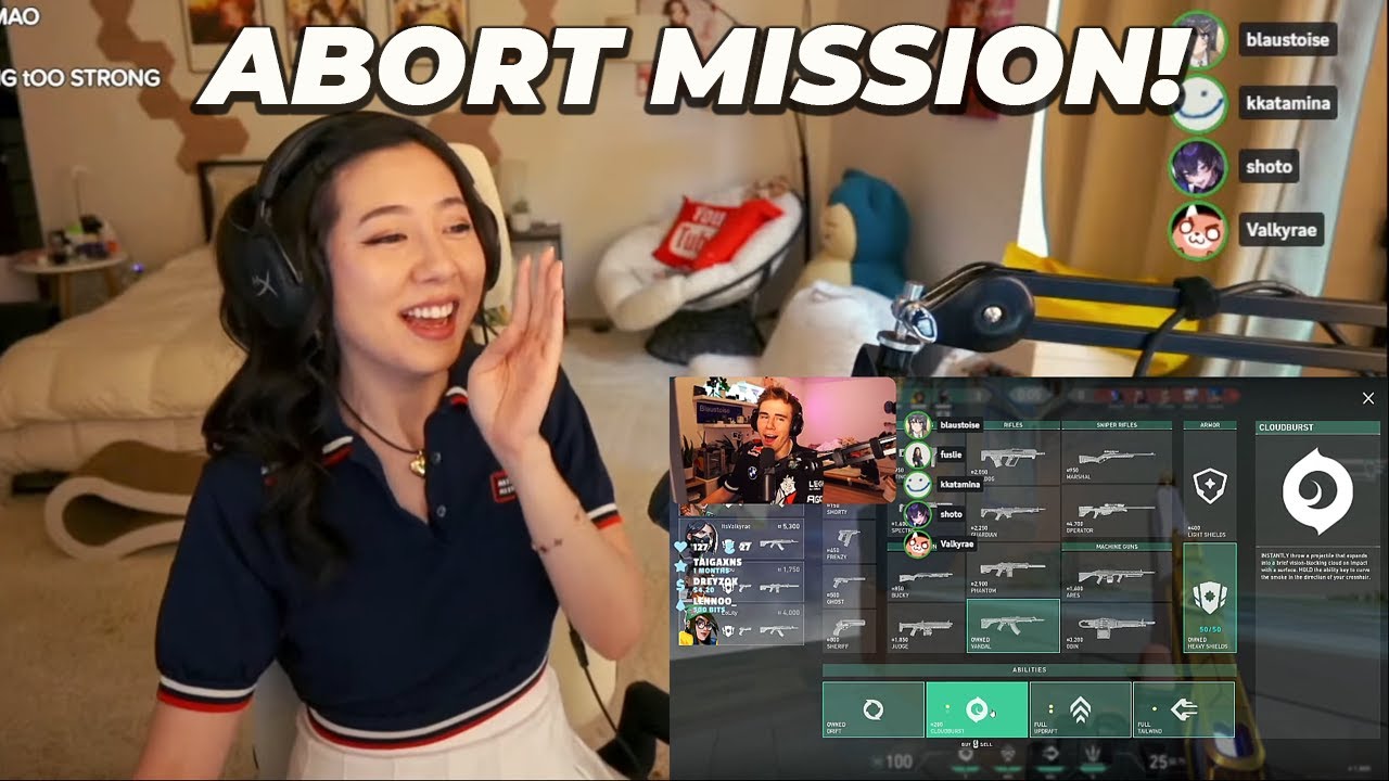 Valkyrae CATCHES Fuslie & Miyoung Trying to STEAL Their Discord Channel ...