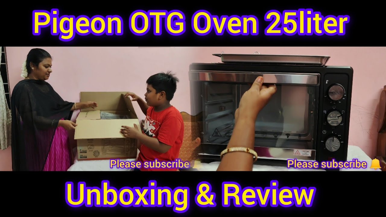 Pigeon OTG Oven Unboxing || How to Use OTG |Oven Toaster Grill | OTG ...