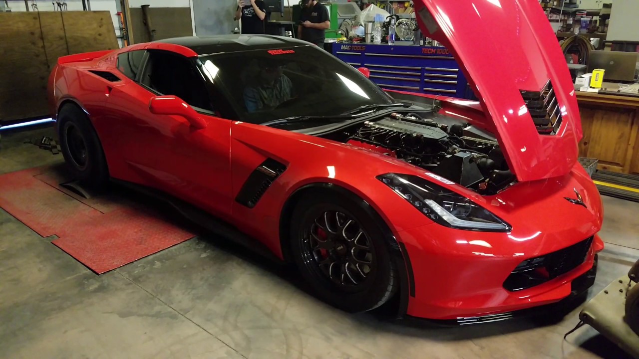 Stangklr's 2014 corvette tuned by CPR. - YouTube