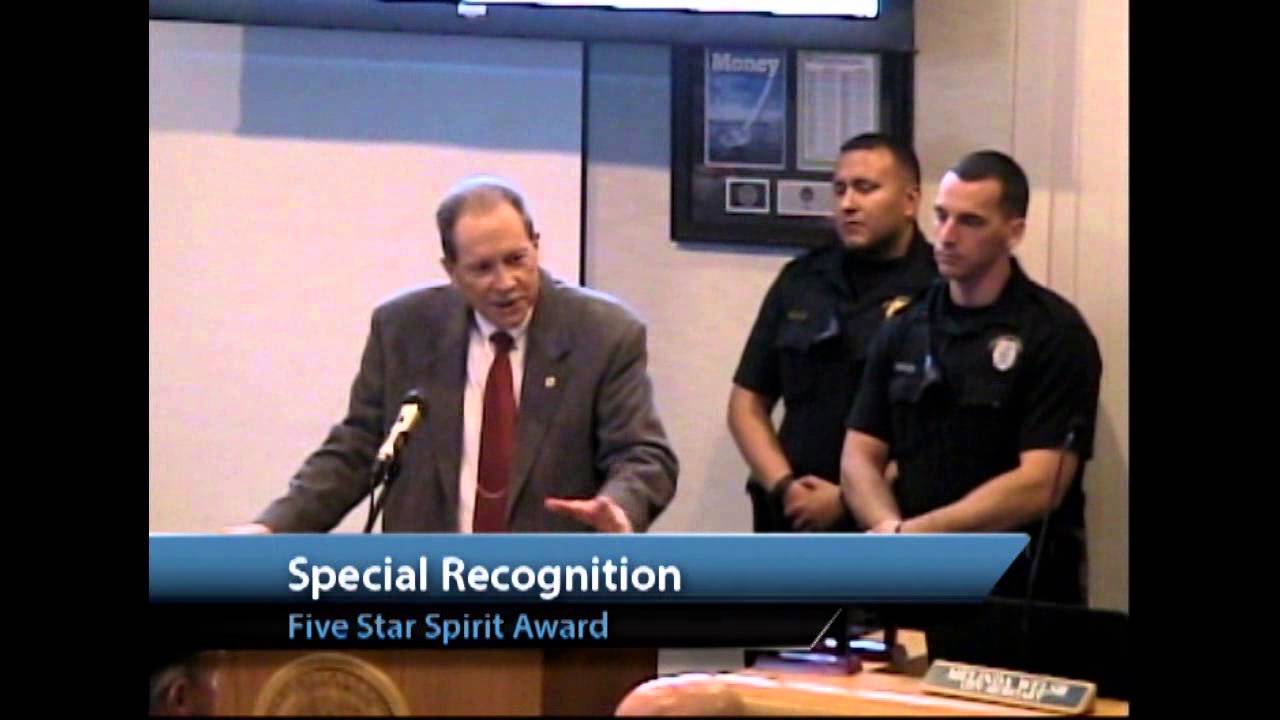Two police officers are City of Friendswood Five Star Spirit Award ...