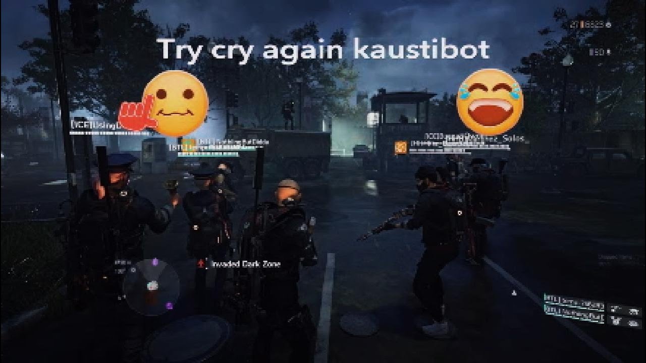 Kausticore cry again, HHH and ICE clan victims, Division 2 comedy ...