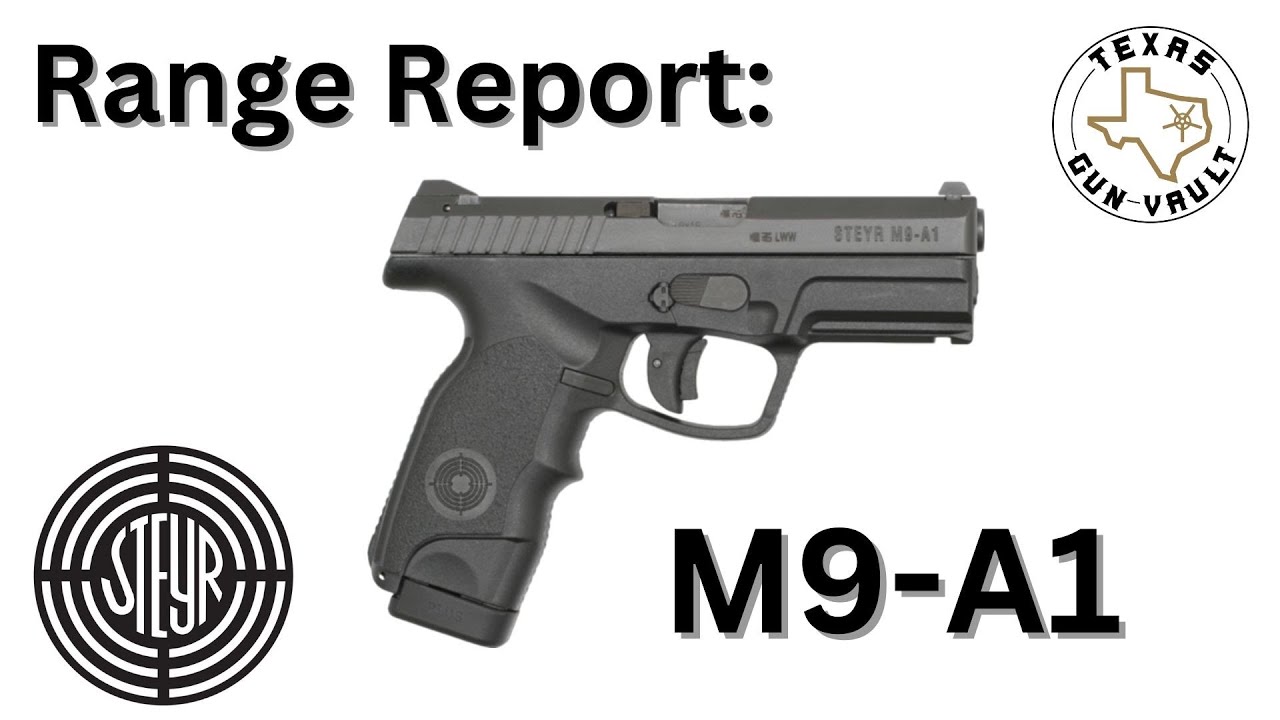 Range Report: Steyr M9-A1 - One of the most underrated duty pistols ...