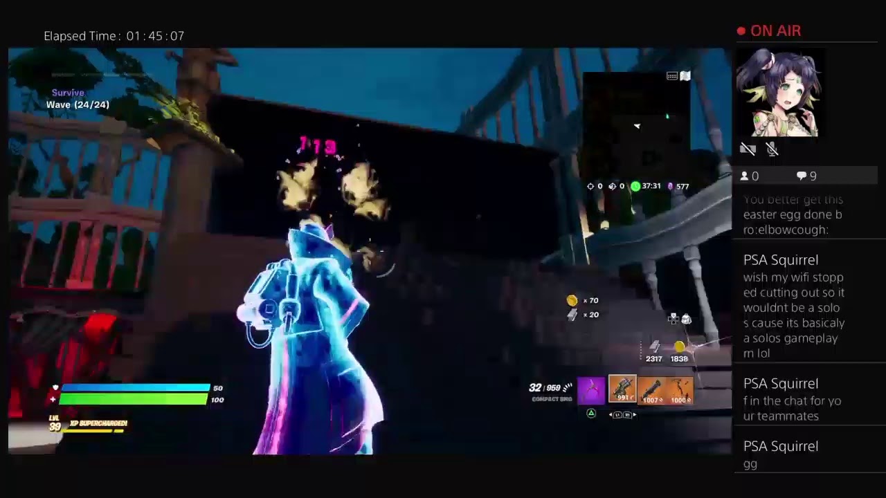 Fortnite Fiend Slayer + Easter Egg Finish??(maybe) - YouTube