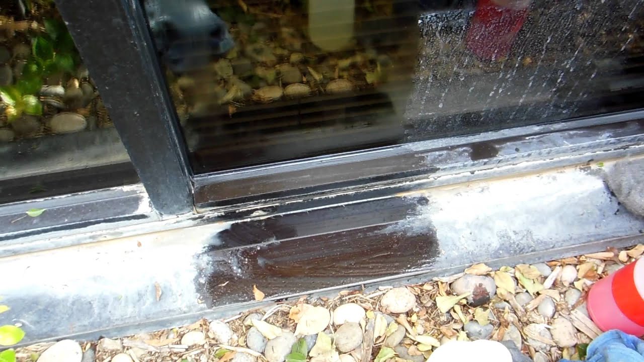 Remove Hard Water Deposits on Glass: F9 BARC Process #2 on Windows ...