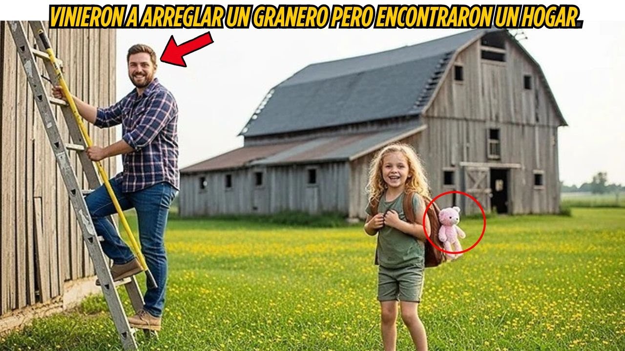 Padre Soltero Ayuda a Reparar un Granero... Sin Saber Que el Granjero ...