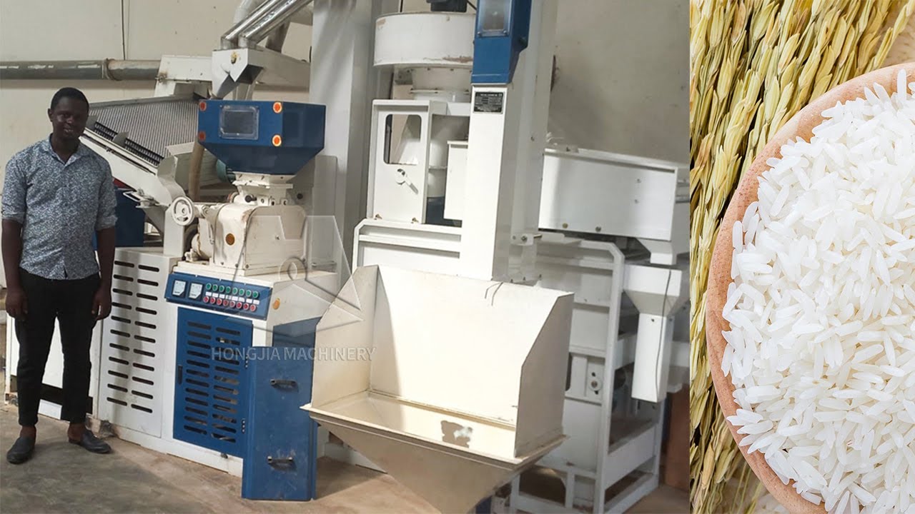 25T/D Complete Rice Mill Machine in Ghana - Hongjia Rice Mill # ...