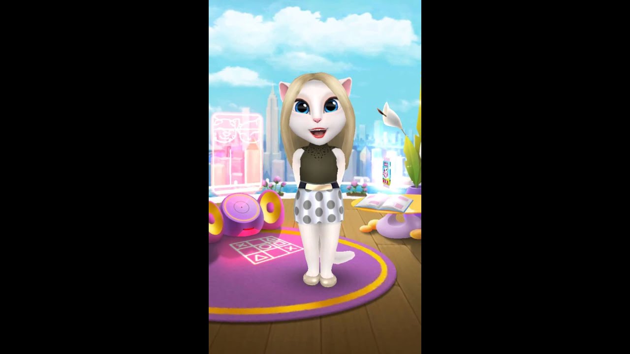 [My Talking Angela]Trap queen - YouTube