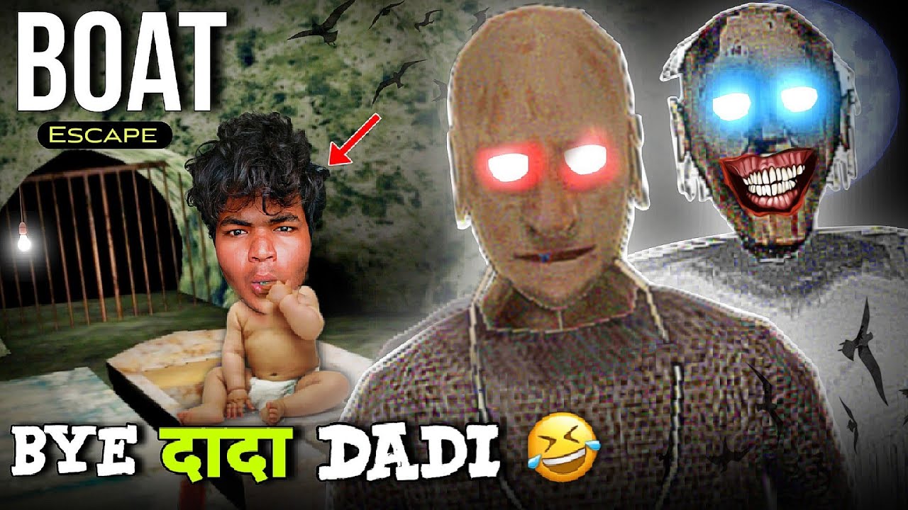 Dada Dadi Ki Boat Lekar Bhag Gaya 😂 Played Granny Chapter 2 At 12:00 AM ...