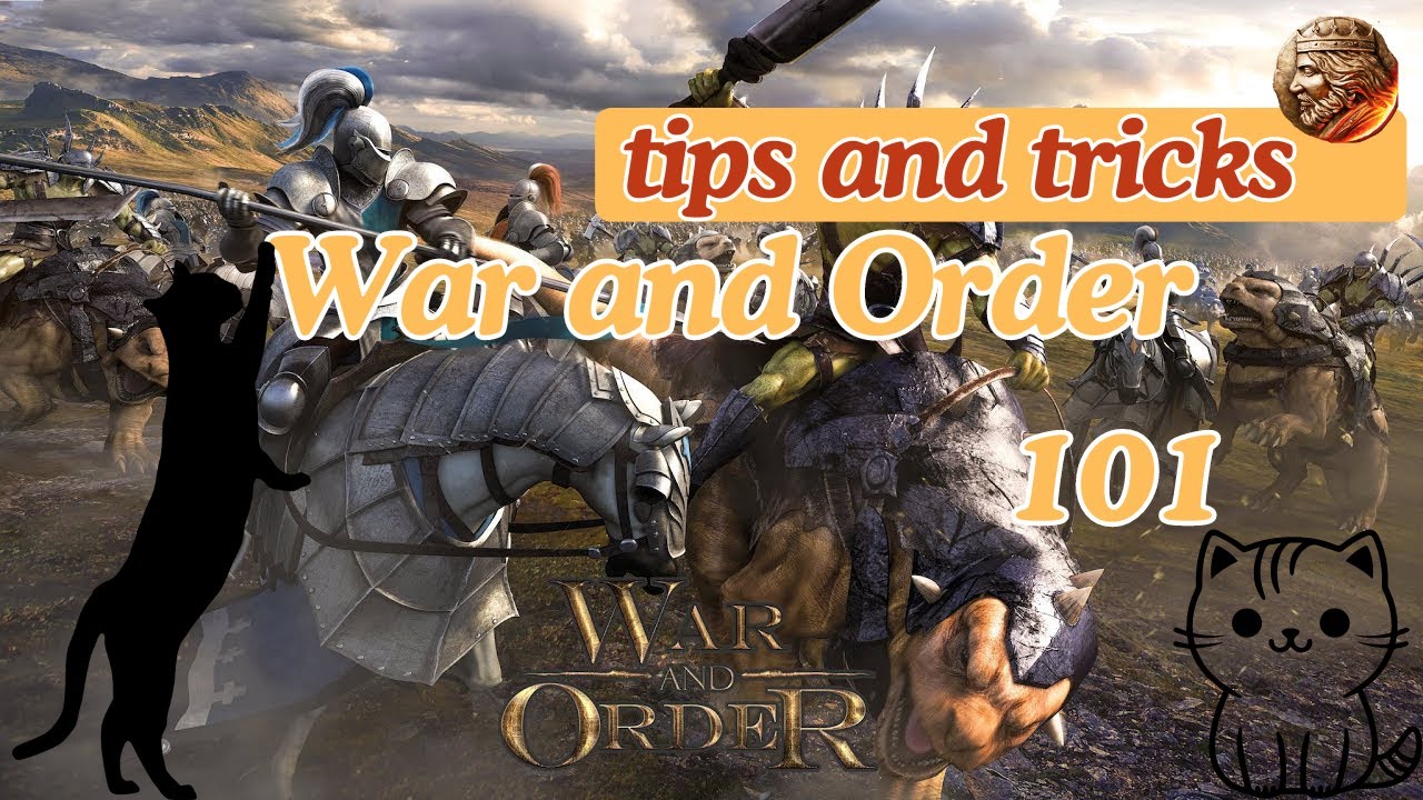 War and order : beginner guide (early guide) - YouTube