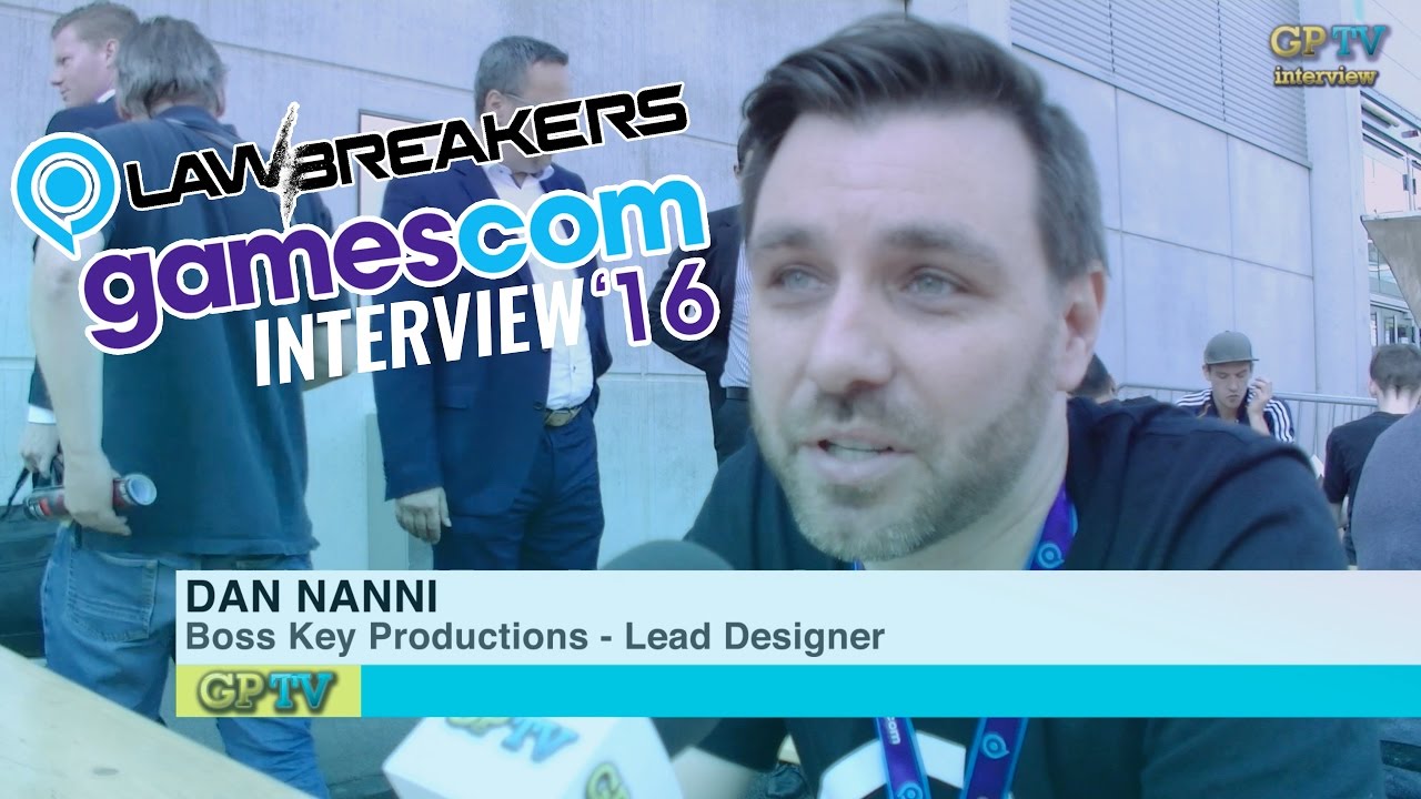 [INTERVIEW] Dan Nanni about LawBreakers - Gamescom 2016 - YouTube
