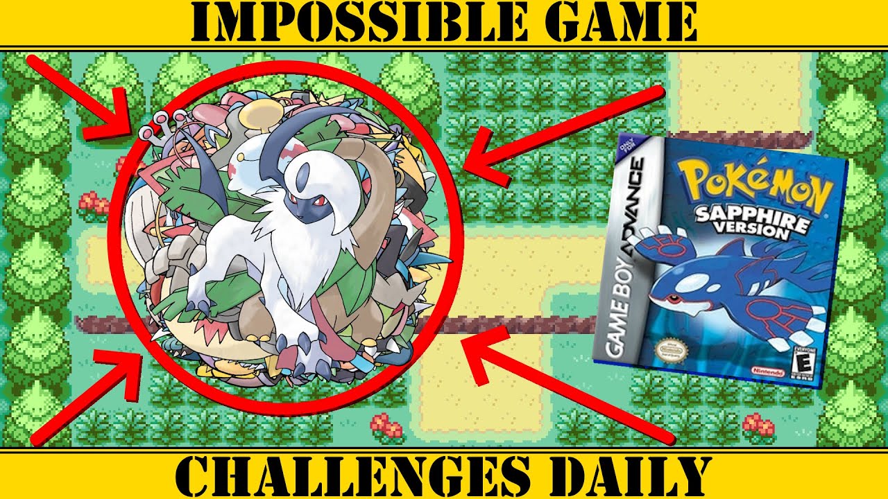 Can You Beat Pokemon Ruby With Only ABSOL? - YouTube