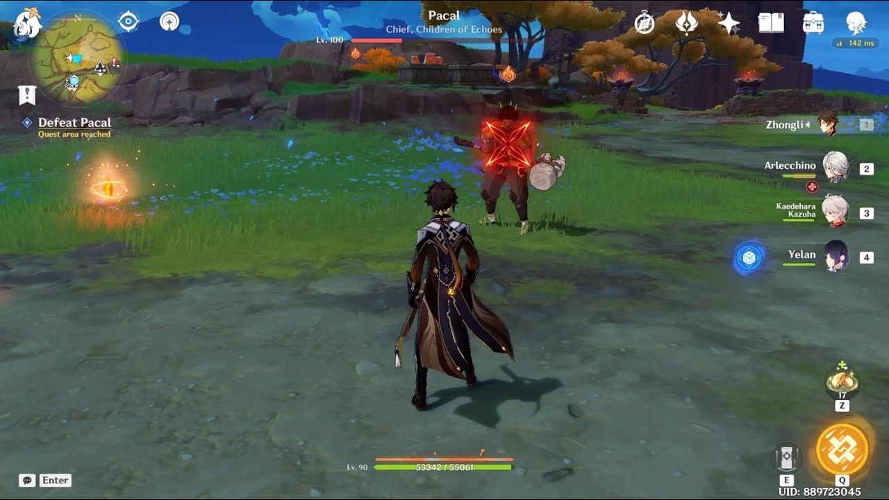 Fight with Tribal chief Pacal Genshin Impact - YouTube