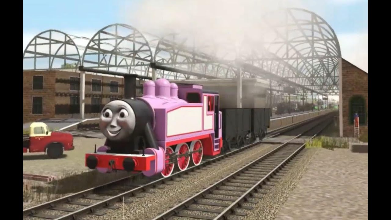 ROSIE AND THOMAS FRIENDS -THE BUCKLE OF THE TRAINS ON THE ISLAND OF ...