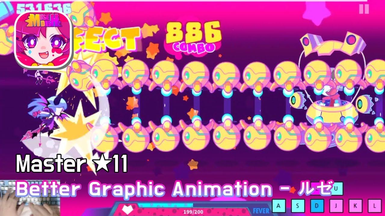 [Muse Dash]Better Graphic Animation(Master 11) - YouTube