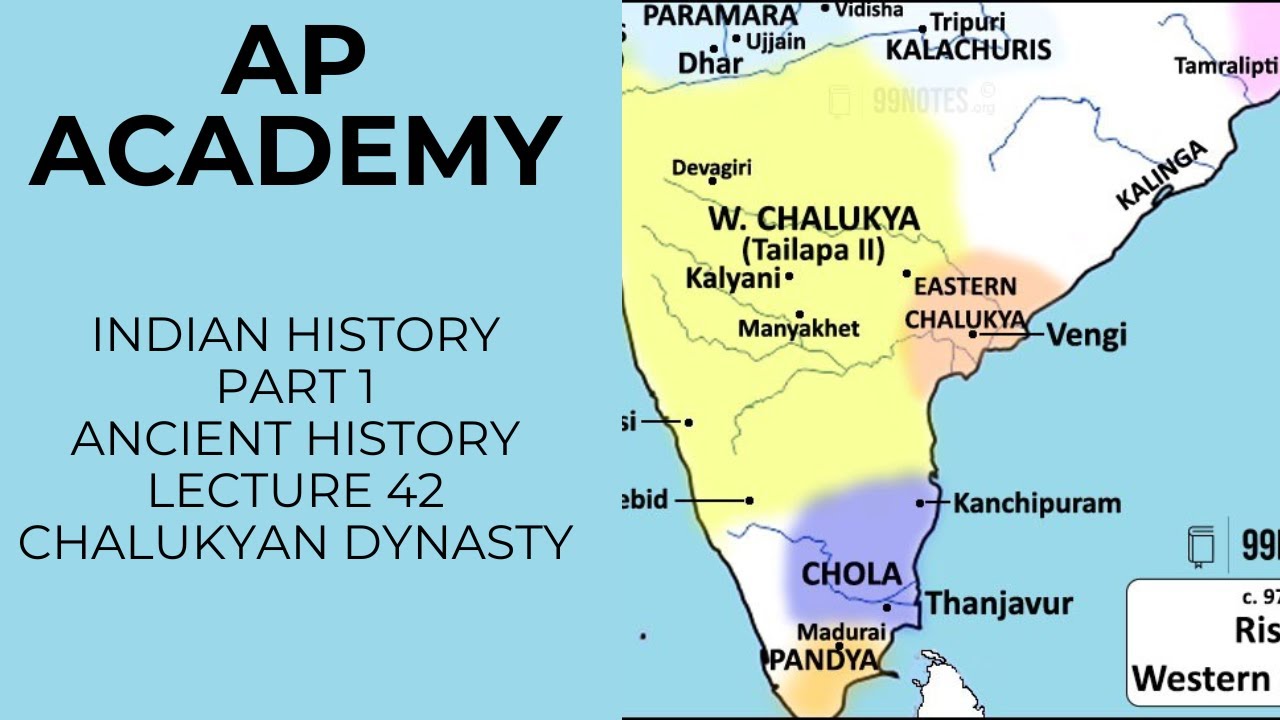 L42- CHALUKYAN DYNASTY/ Western and Eastern Chalukyas - YouTube