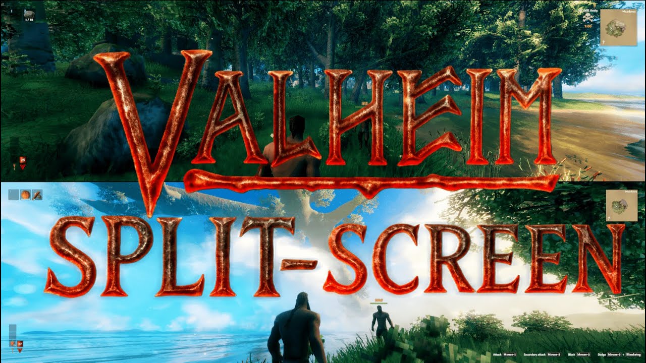 How To Play Valheim Split-Screen On PC - YouTube