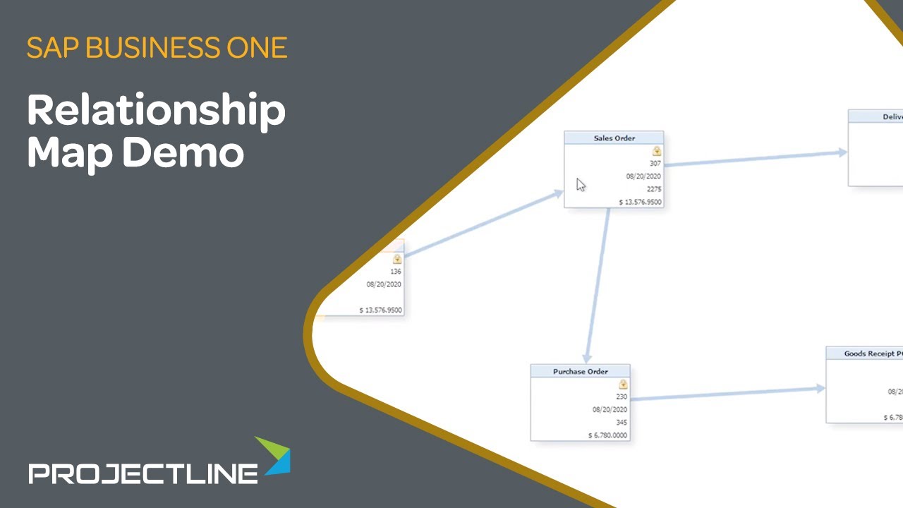 SAP Business One Relationship Map | Demo for SMEs - YouTube