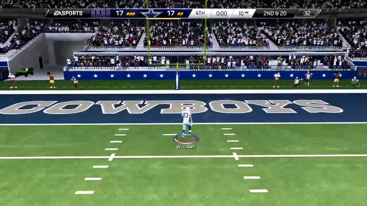 Tony Romo Game winning pass to Terrance Williams - YouTube