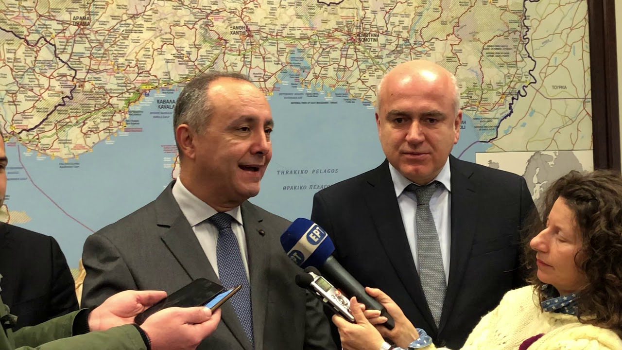 Συνάντηση περιφερειάρχη Χρήστου Μέτιου με τον Υφ. Μακεδονίας Θράκης ...