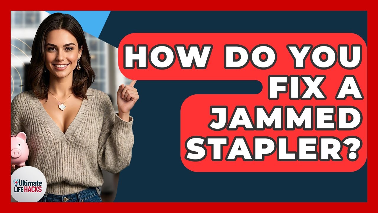 How Do You Fix A Jammed Stapler? - Ultimate Life Hacks - YouTube
