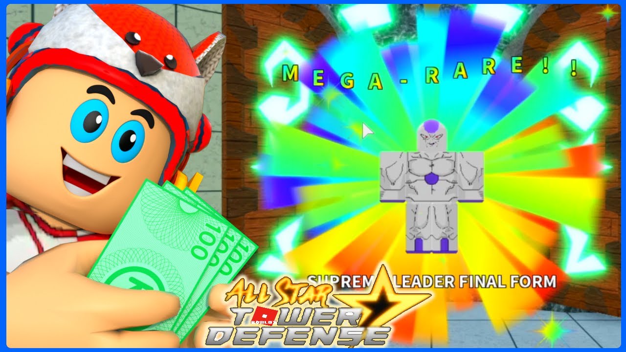 PEGUEI O FRIEZA NO ALL STAR TOWER DEFENSE ROBLOX😁 - YouTube