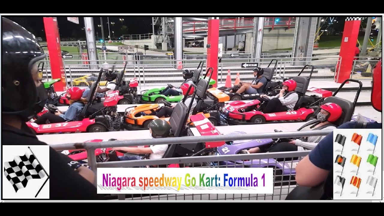 Niagara speedway Go kart; One seater Formula 1, super Fast acceleration ...