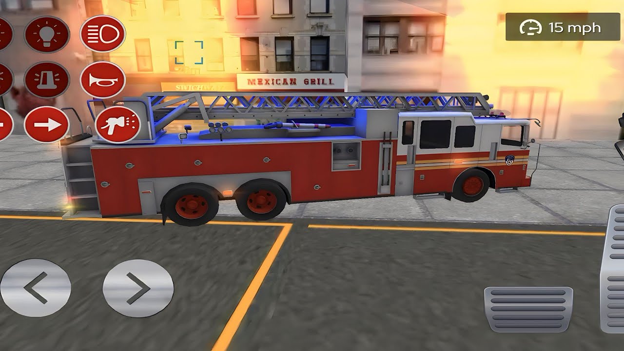 Real Fire Truck 🚒 Driving Simulators | FireFighter Simulators - Android Gameplay - YouTube
