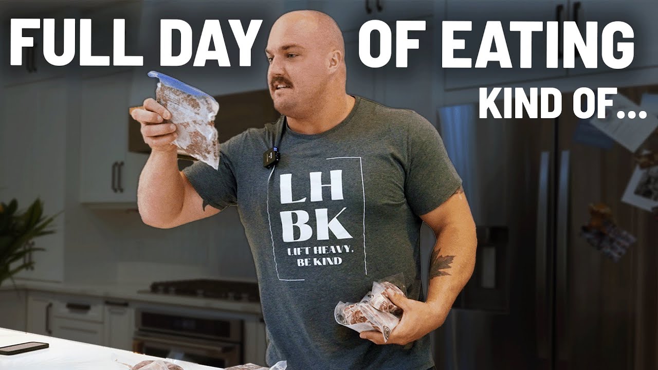 Worlds Strongest Man Full Day Of Eating... Kind of... - YouTube