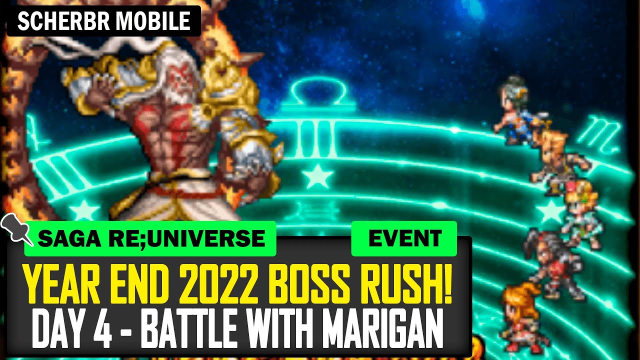 Boss Rush 2022 Day 4: Battle with Marigan! - Romancing SaGa re;UniverSe ...