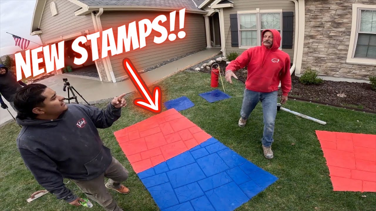 Using magnetic stamps for the first time! That's nice! - YouTube